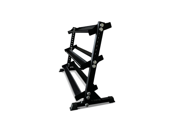 3-Tier Dumbbell Rack – Vesta Fitness Store