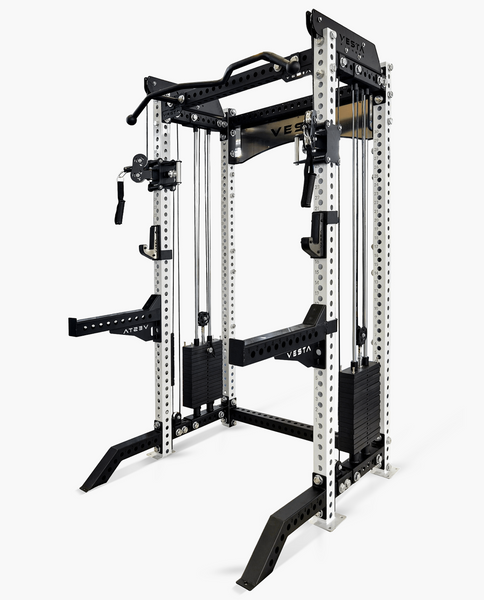 PRO SERIES 2IN1 Ultimate Half Rack Functional Trainer Combo – Vesta ...