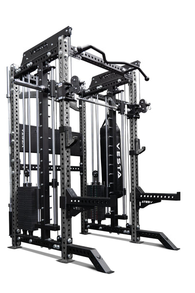 PRO SERIES 3IN1 Ultimate Rack With Smith Machine – Vesta Fitness Store