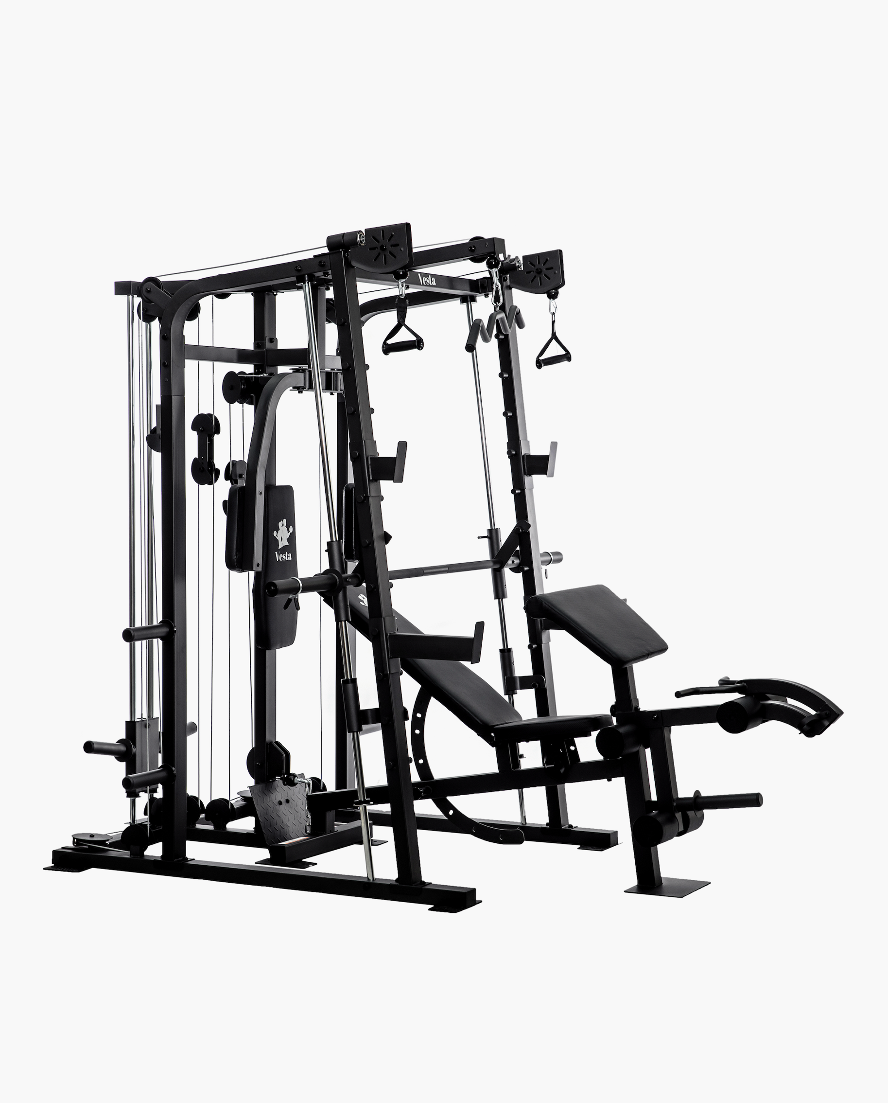 Multi-Functional Smith Machine SM-2001 With FID Bench | Vesta Fitness