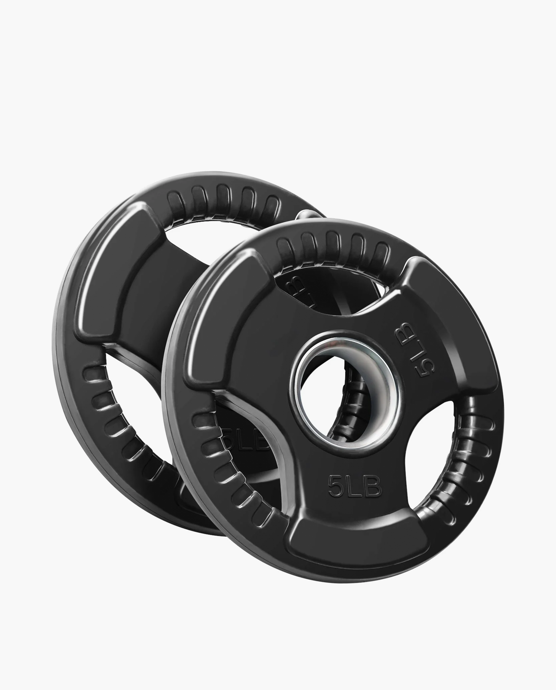 Rubber Coated Grip Plates (Pairs) | Vesta Fitness